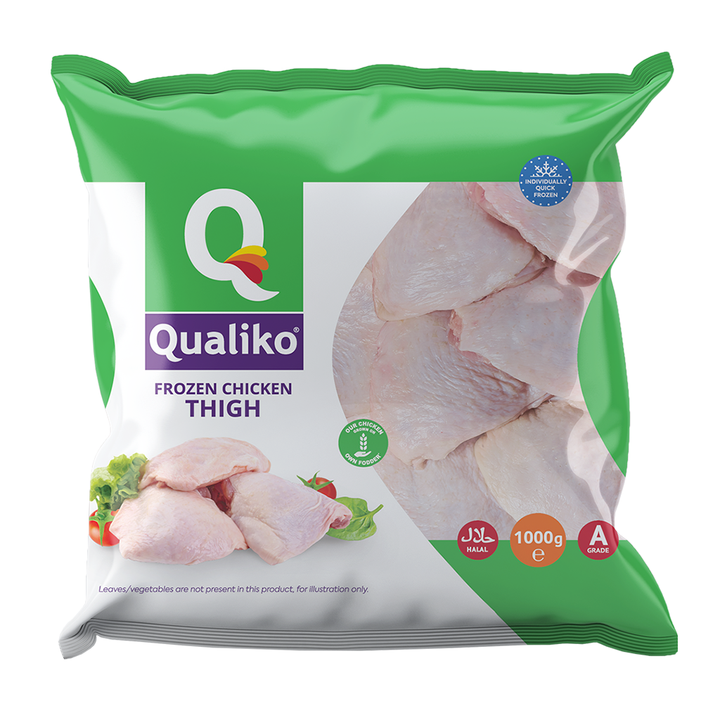 Chicken Thigh - Qualiko. Parfait pour votre famille!