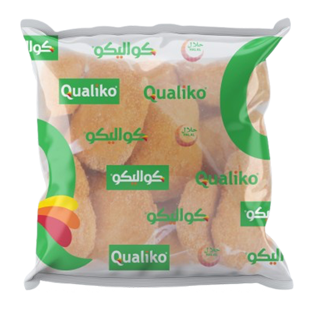 Burger Breaded Premium - Qualiko. Frozen chicken meat